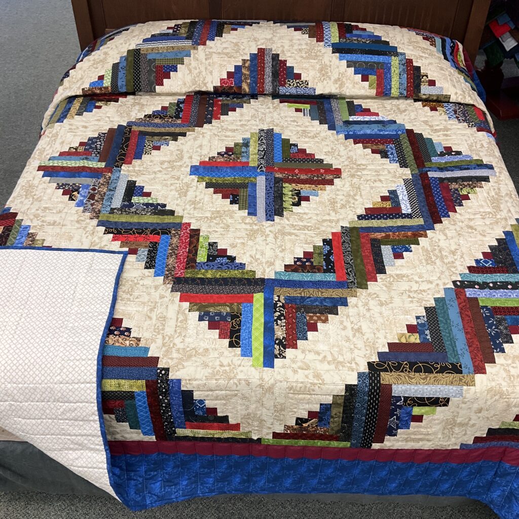 Kentucky Log Cabin Quilt Pattern Kentucky Quilts Etsy