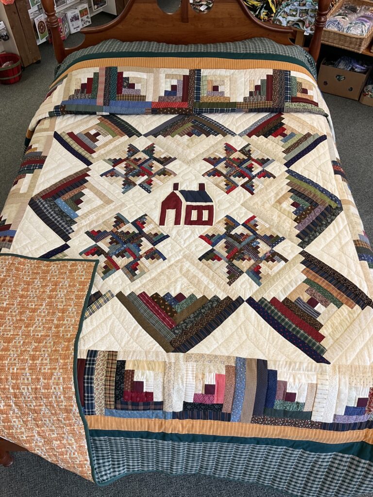 Log Cabin Stars at Home - The Quilt Shop at Miller's