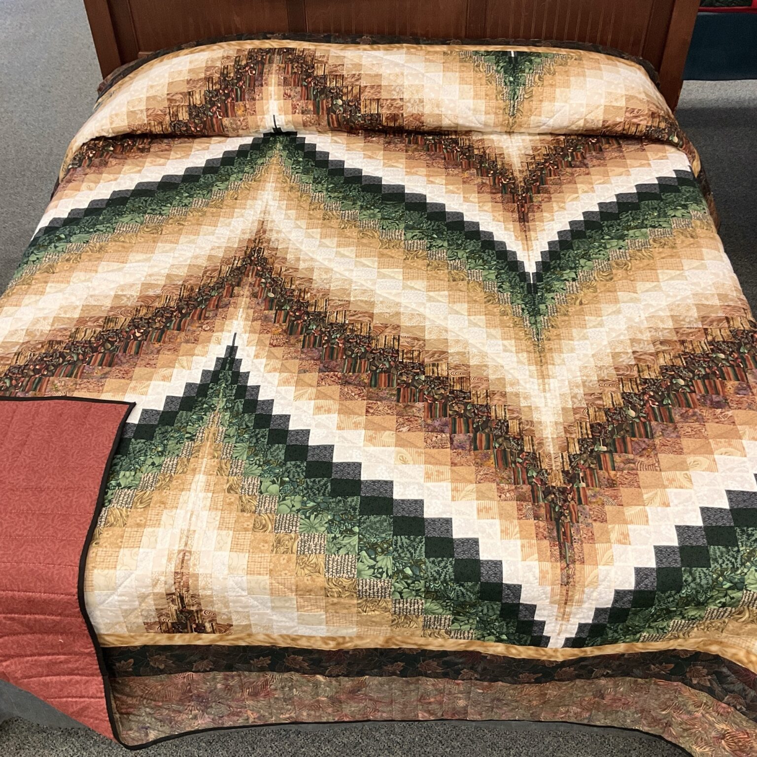 Bargello Flame - The Quilt Shop at Miller's